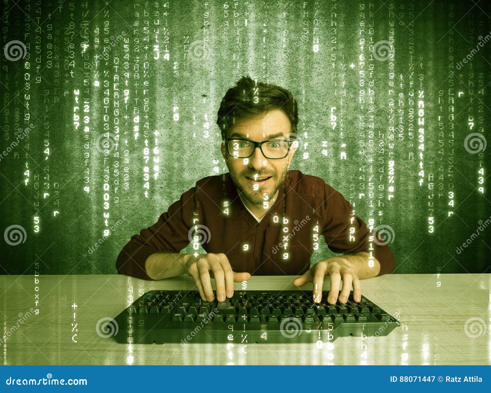 Online Het Binnendringen in Een Beveiligd Computersysteem Lopend ...