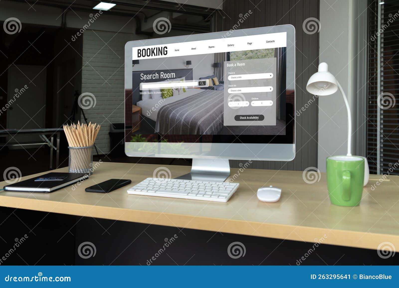 Online Hotel Accommodation Booking Website Provide Modish Reservation ...