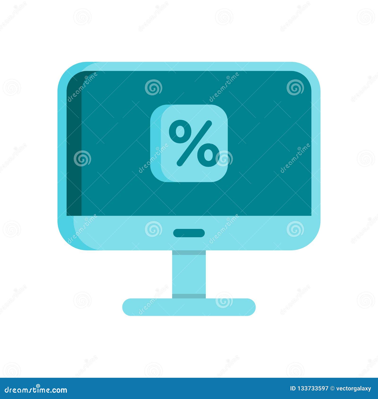 Online Icon Isolated on White Background Stock Vector - Illustration of ...