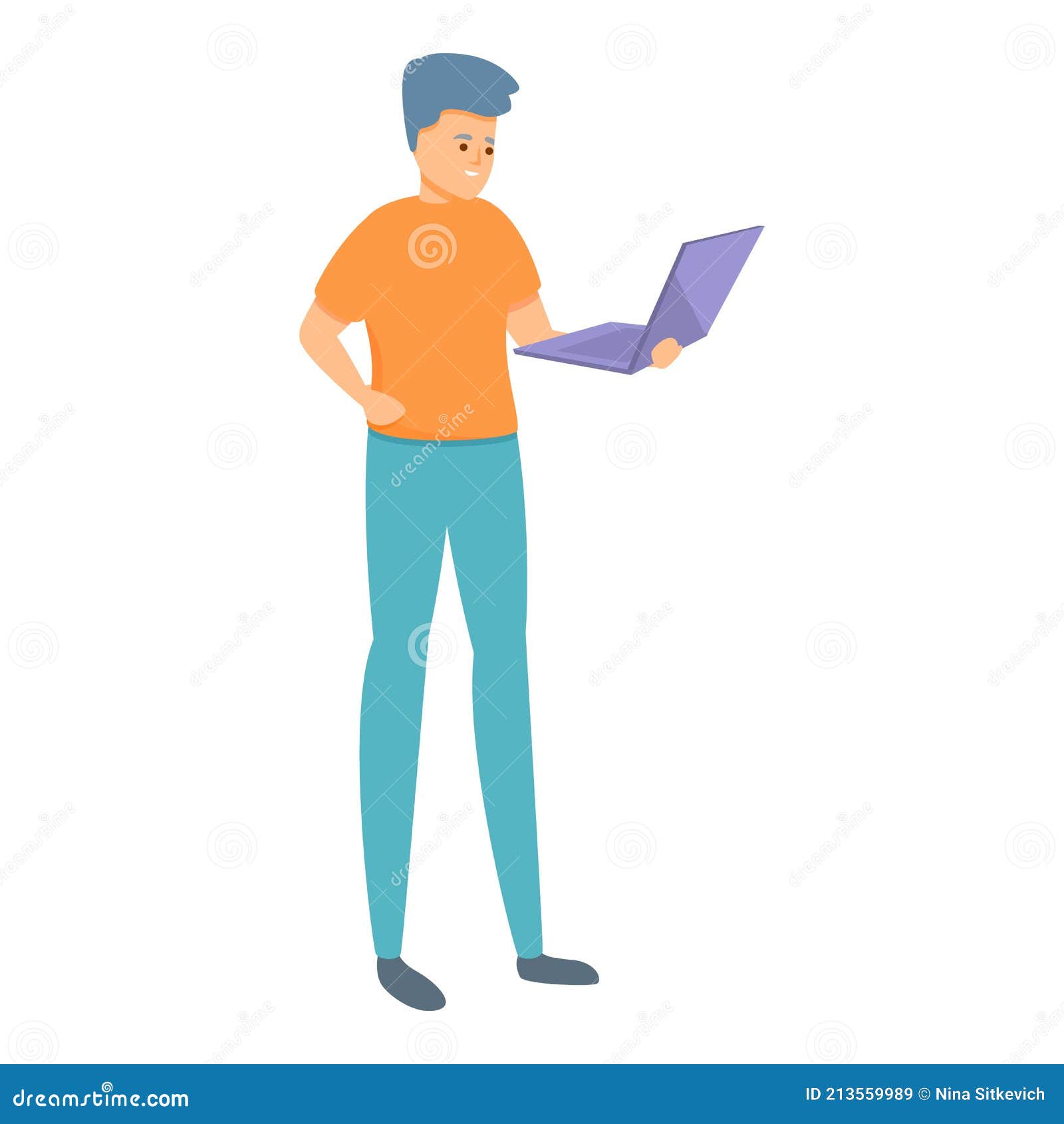 Online Interaction Icon, Cartoon Style Stock Vector - Illustration of ...