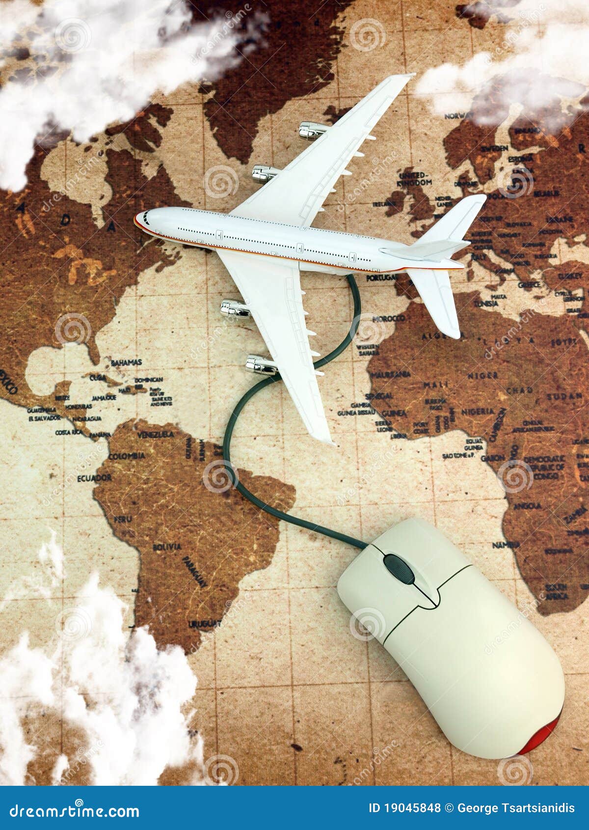 Online internet airplane stock photo. Image of online - 19045848