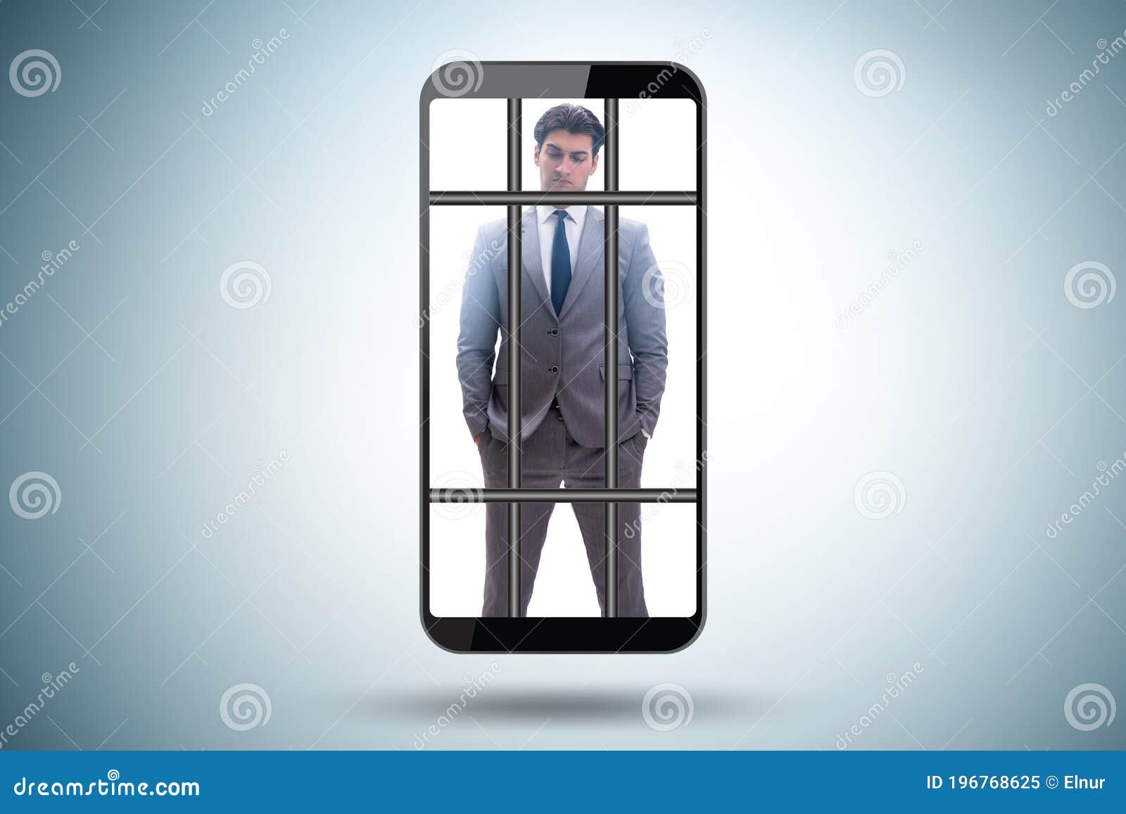 Online and Internet Dependency Concept Stock Image - Image of mobile ...