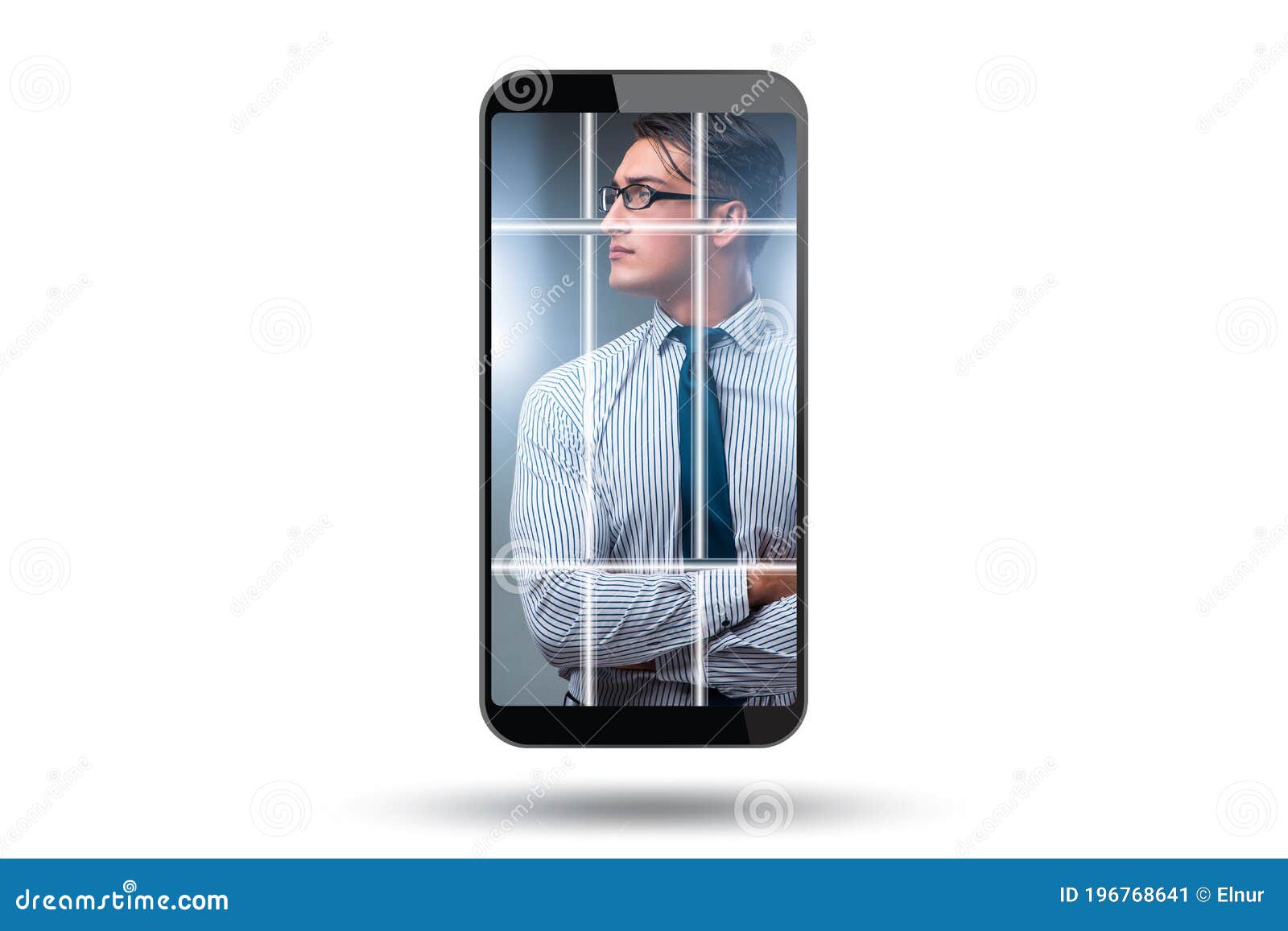 Online and Internet Dependency Concept Stock Image - Image of ...