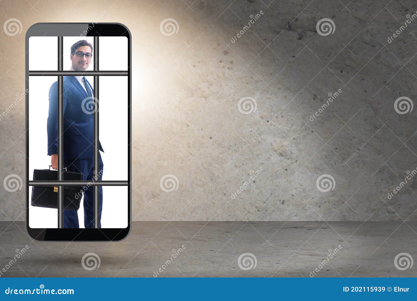 Online and Internet Dependency Concept Stock Image - Image of display ...