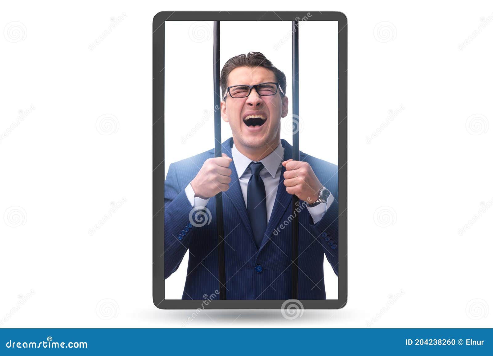 Online and Internet Dependency Concept Stock Photo - Image of ...