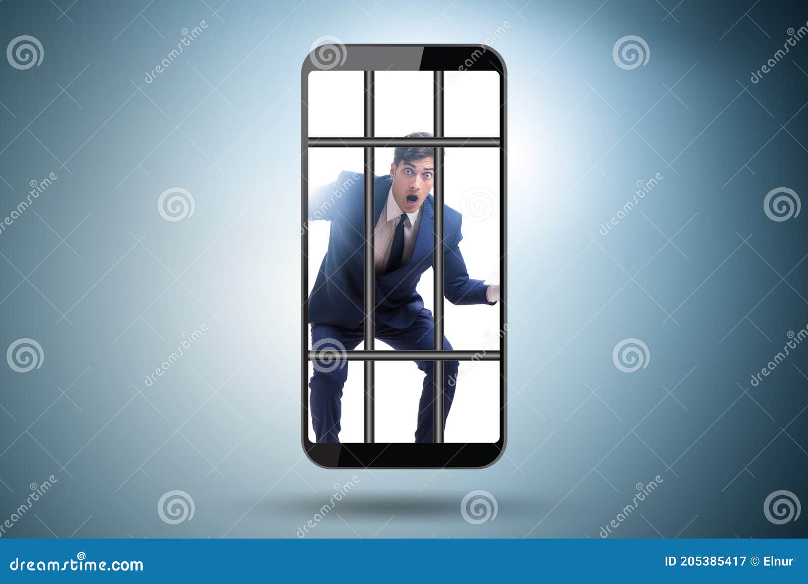 Online and Internet Dependency Concept Stock Image - Image of abuse ...