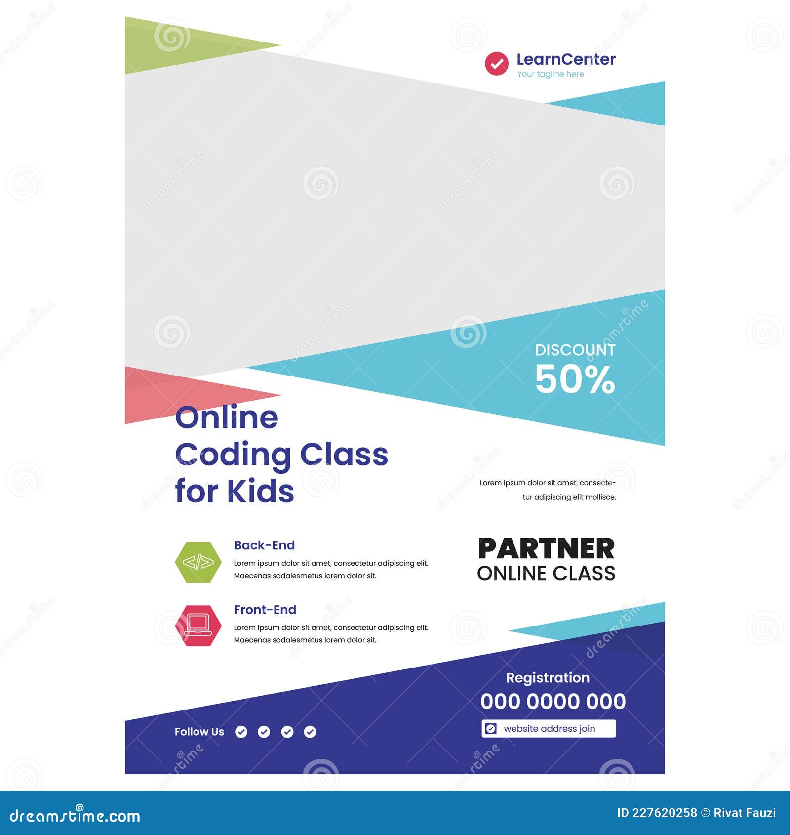 Online Kids Coding Class Flyer Stock Illustration - Illustration of ... Online Kids Coding Class Flyer Stock Illustration - Illustration of ...