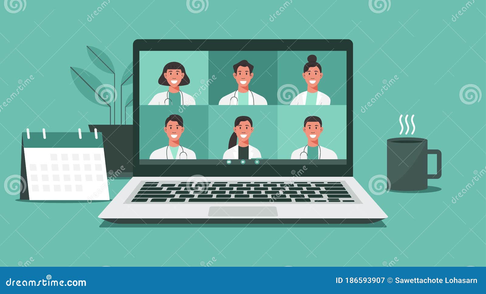 Zoom Conferencing People Stock Illustrations – 169 Zoom Conferencing ...