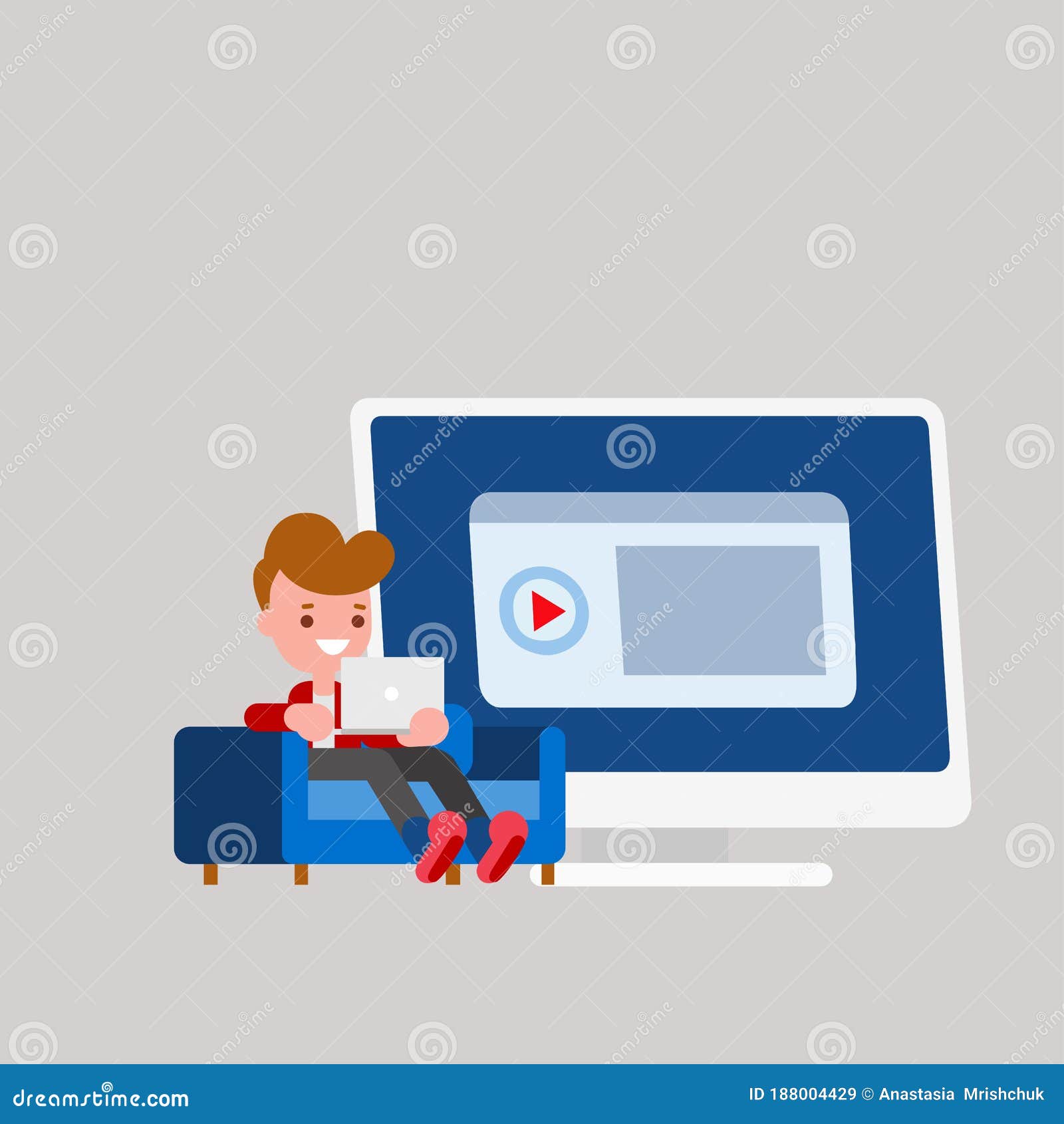 Online Learning Concept. Science, Education, Quarantine. Vector ...