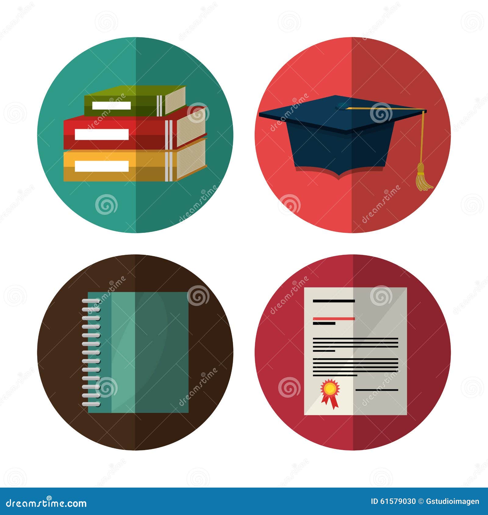 Online Learning Education Graphic Stock Vector - Illustration of ...