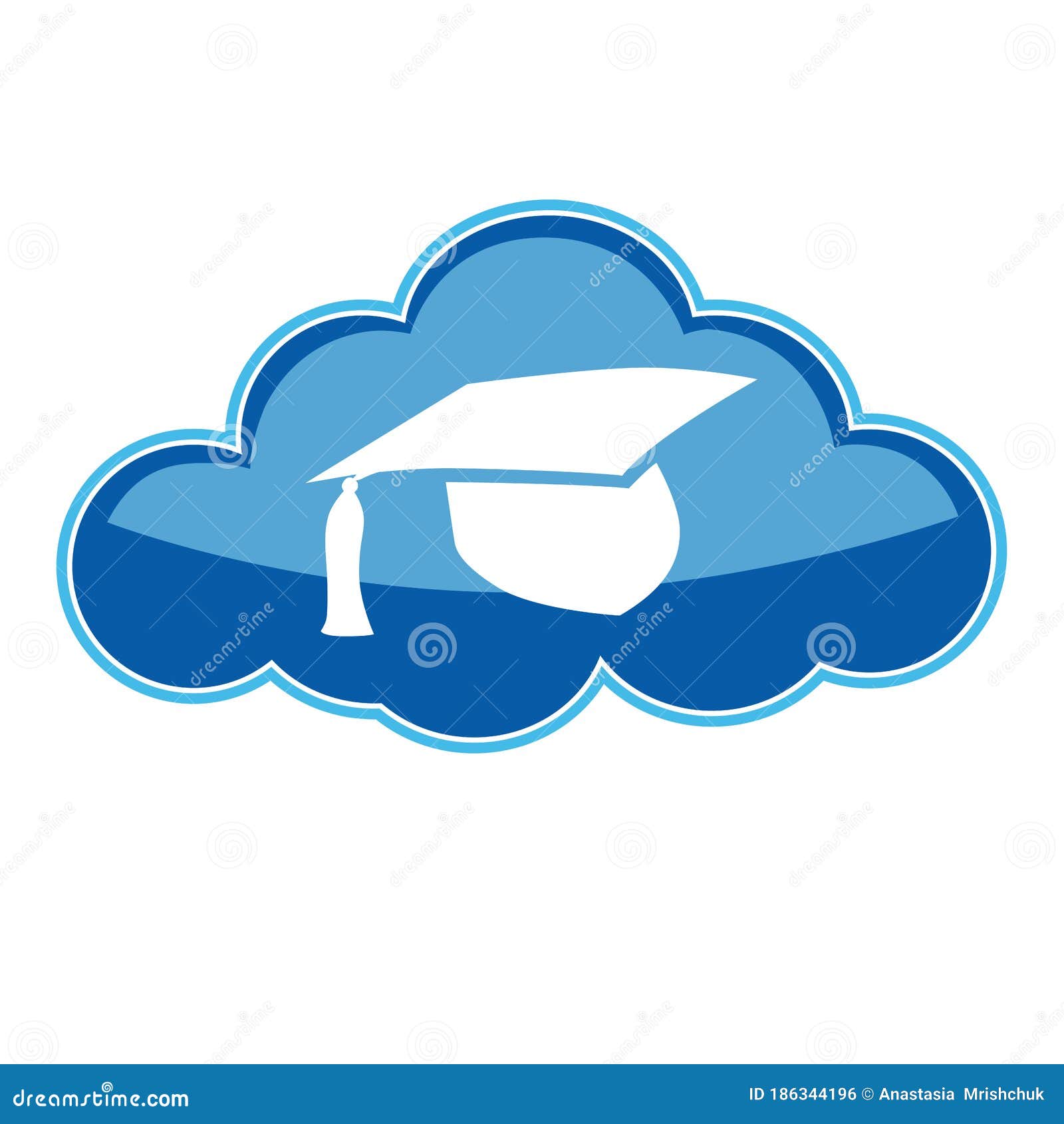 Online Learning Icon on White Background. Vector Illustration Stock ...