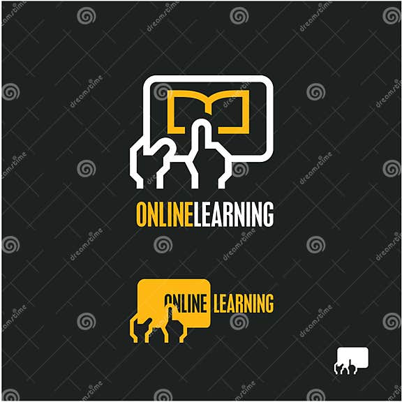 Online learning logo stock vector. Illustration of pictogram - 109260875