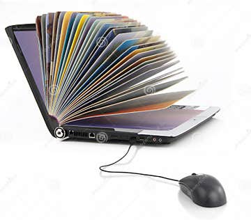 Online library stock image. Image of author, connection - 19812925