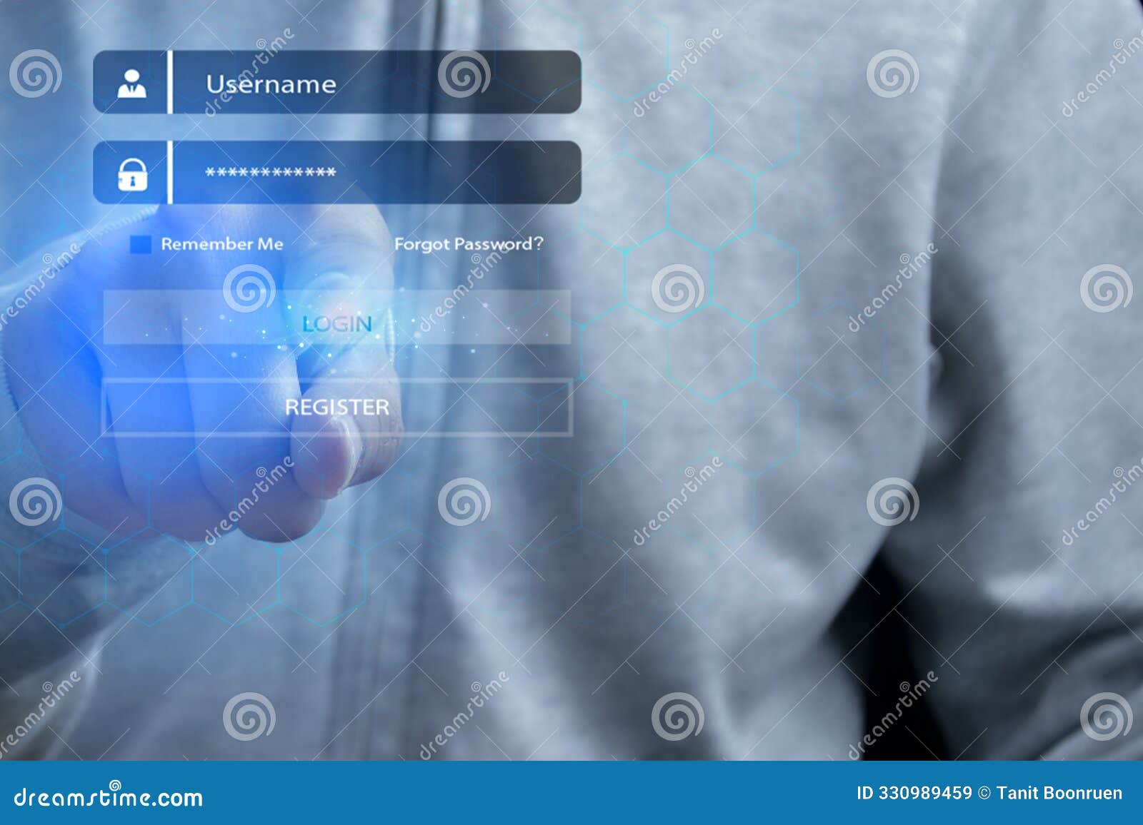 Online Login Verification Concept, Password Entry, Identity ...