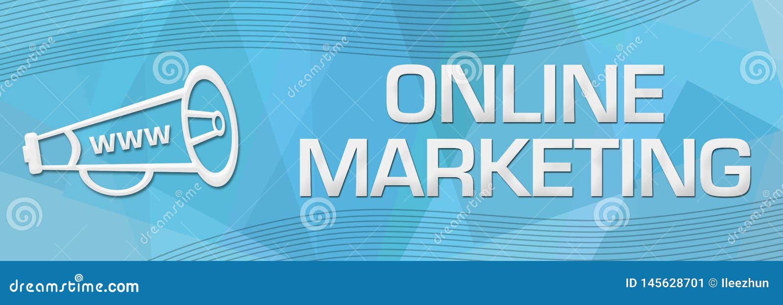 Online Marketing Blue Texture Background Stock Illustration ...
