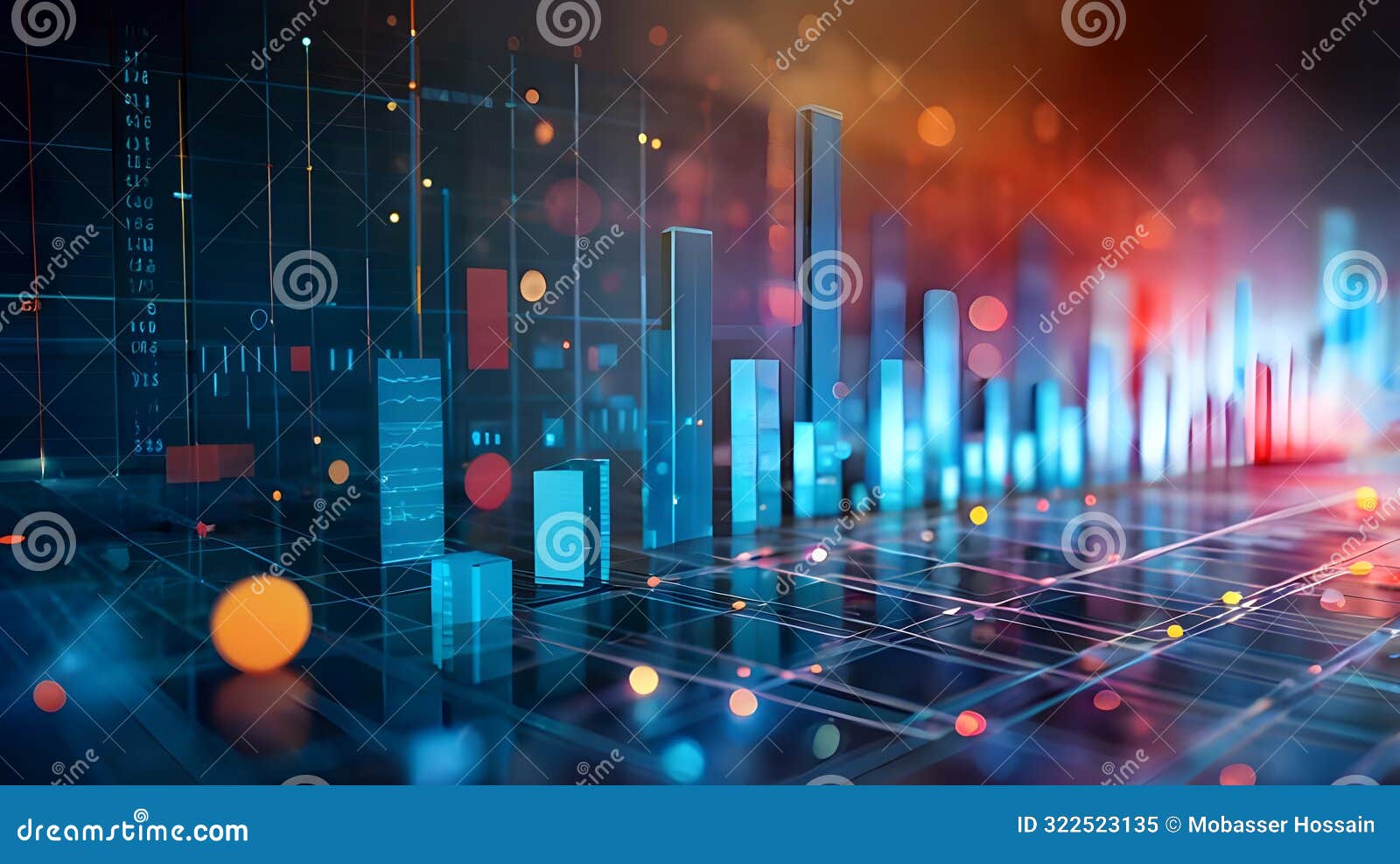 Data Analysis, Online Marketing, Chart Stock Illustration ...