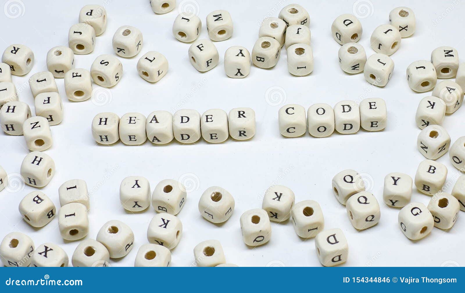 Online Marketing Term on White Background Wooden Abc Header Code Stock ...