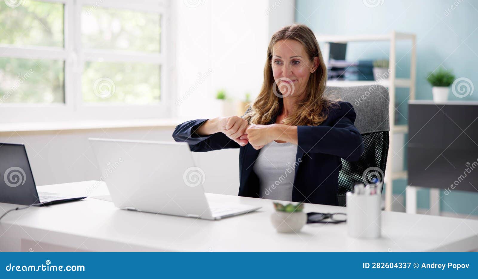 Online Meeting on Computer stock image. Image of conferencing - 282604337