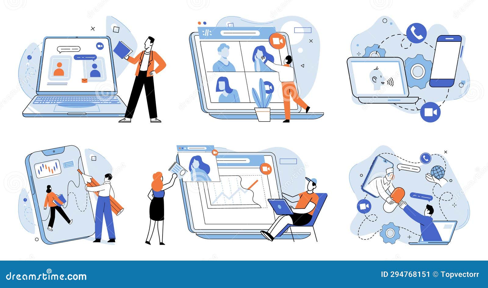 Online Meeting. Webinars Provide Digital Platform for Interactive Online Meetings and Knowledge ...