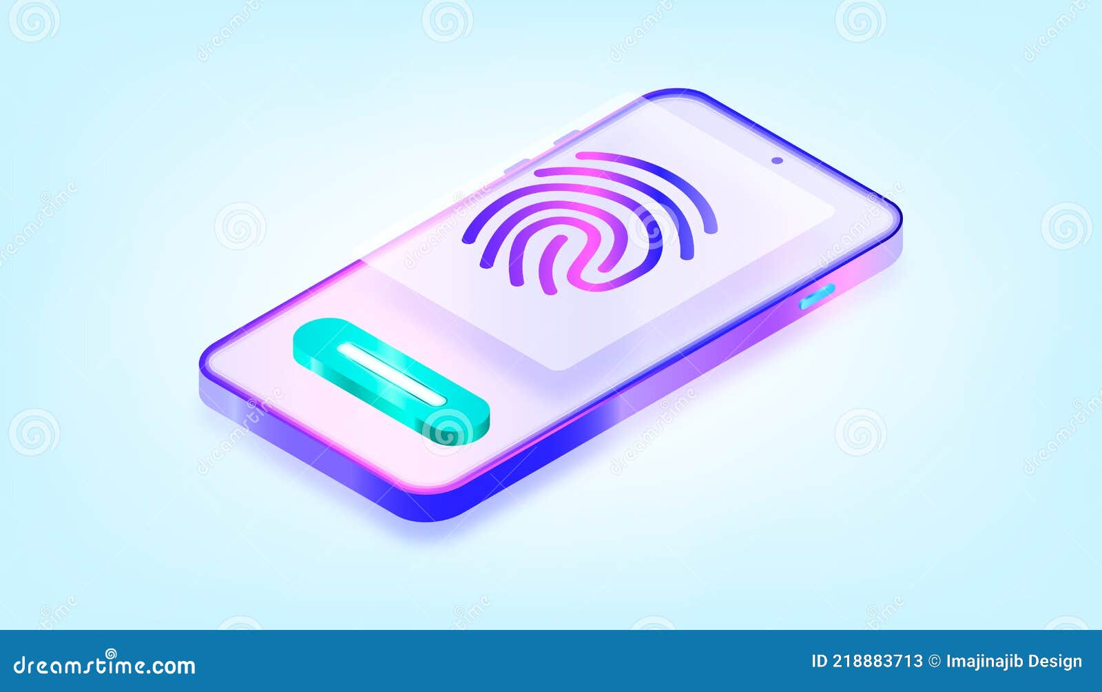 Online Mobile App Fingerprint. Biometric Technology for Recognition ...