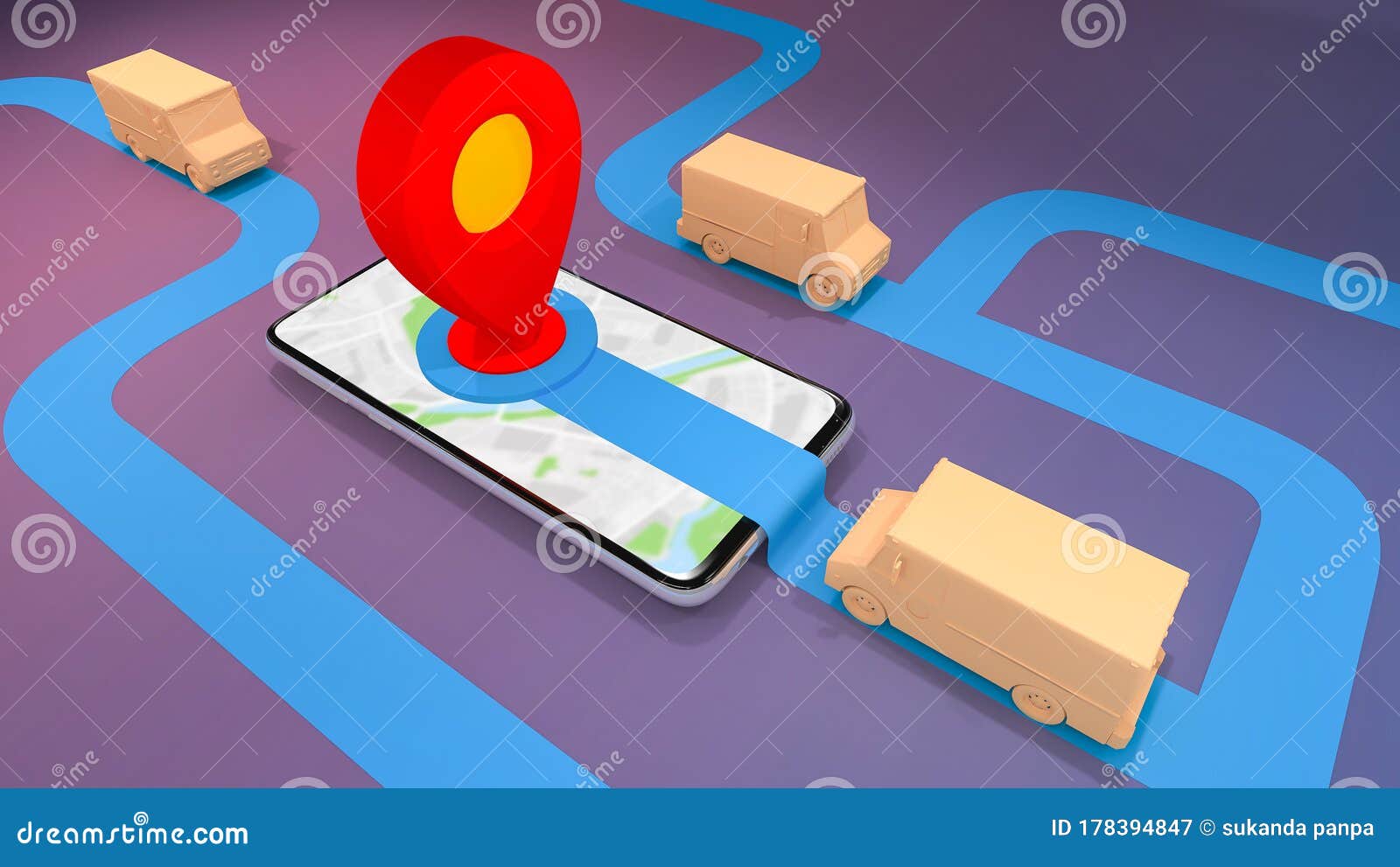 Online Mobile Application Order Transportation Service.,Delivery ...