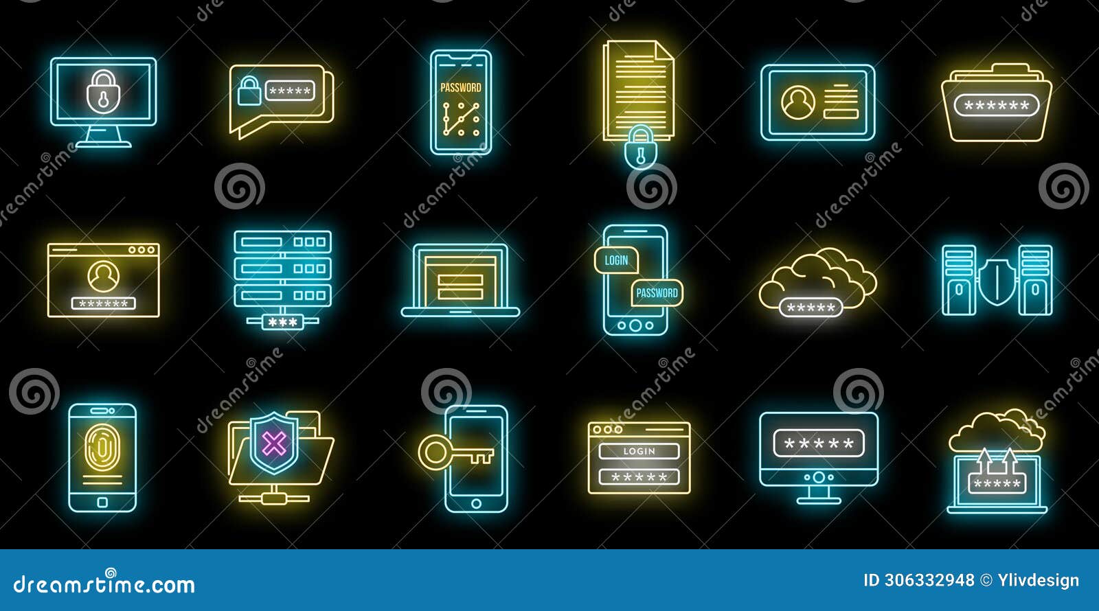 Multi-factor Authentication MFA SMS Code Password. Vector Illustration ...