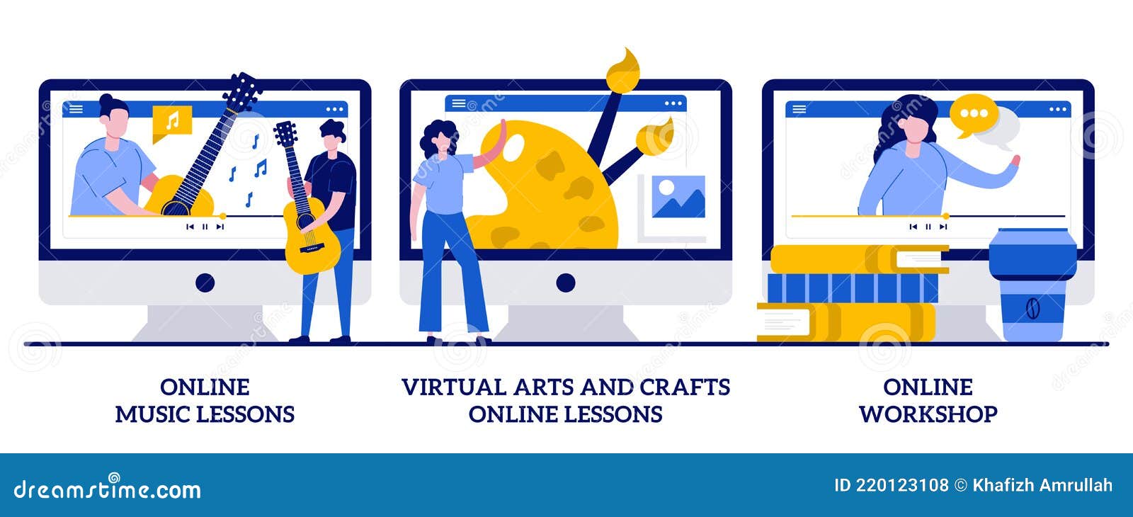 Online Music Lessons, Virtual Arts and Crafts Online Lessons, Online ...