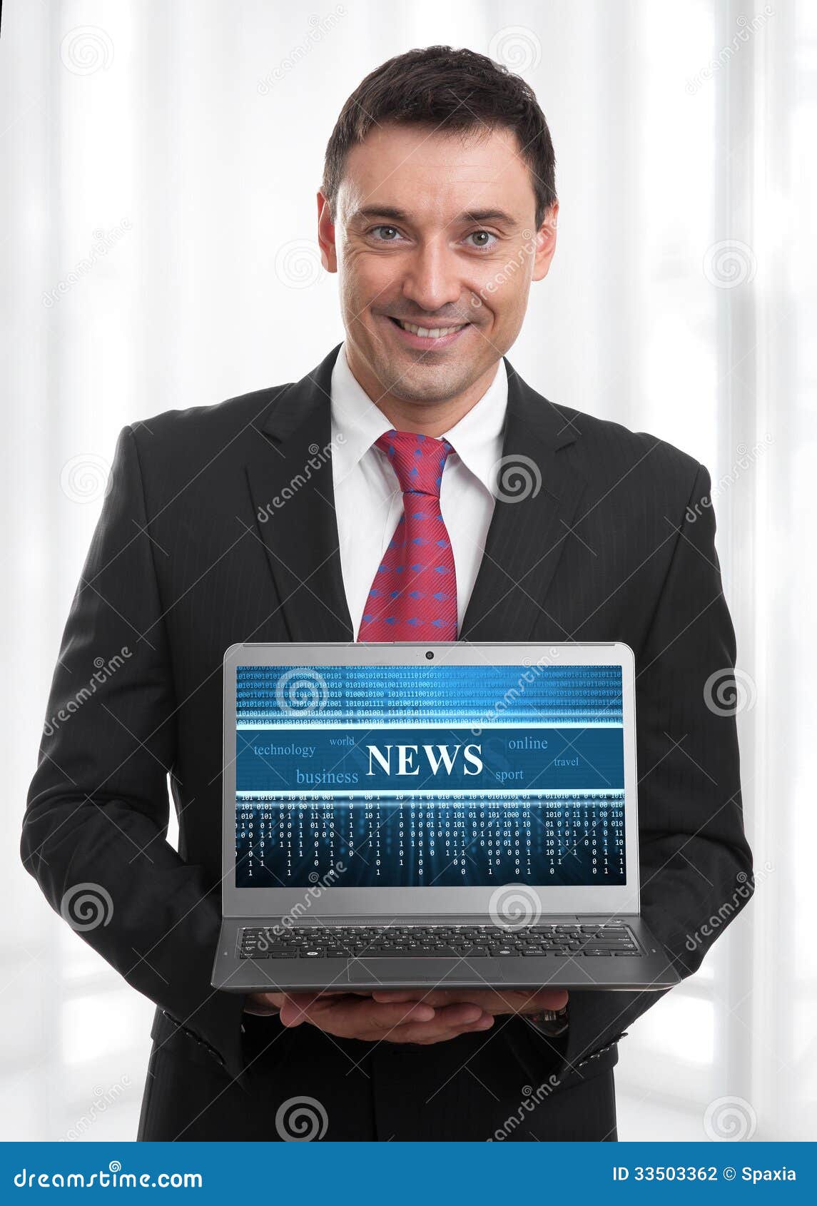Online news stock photo. Image of show, person, presenting - 33503362
