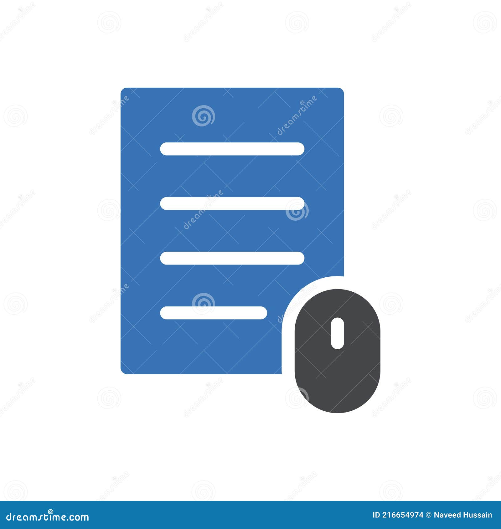 Online notes stock vector. Illustration of student, online - 216654974