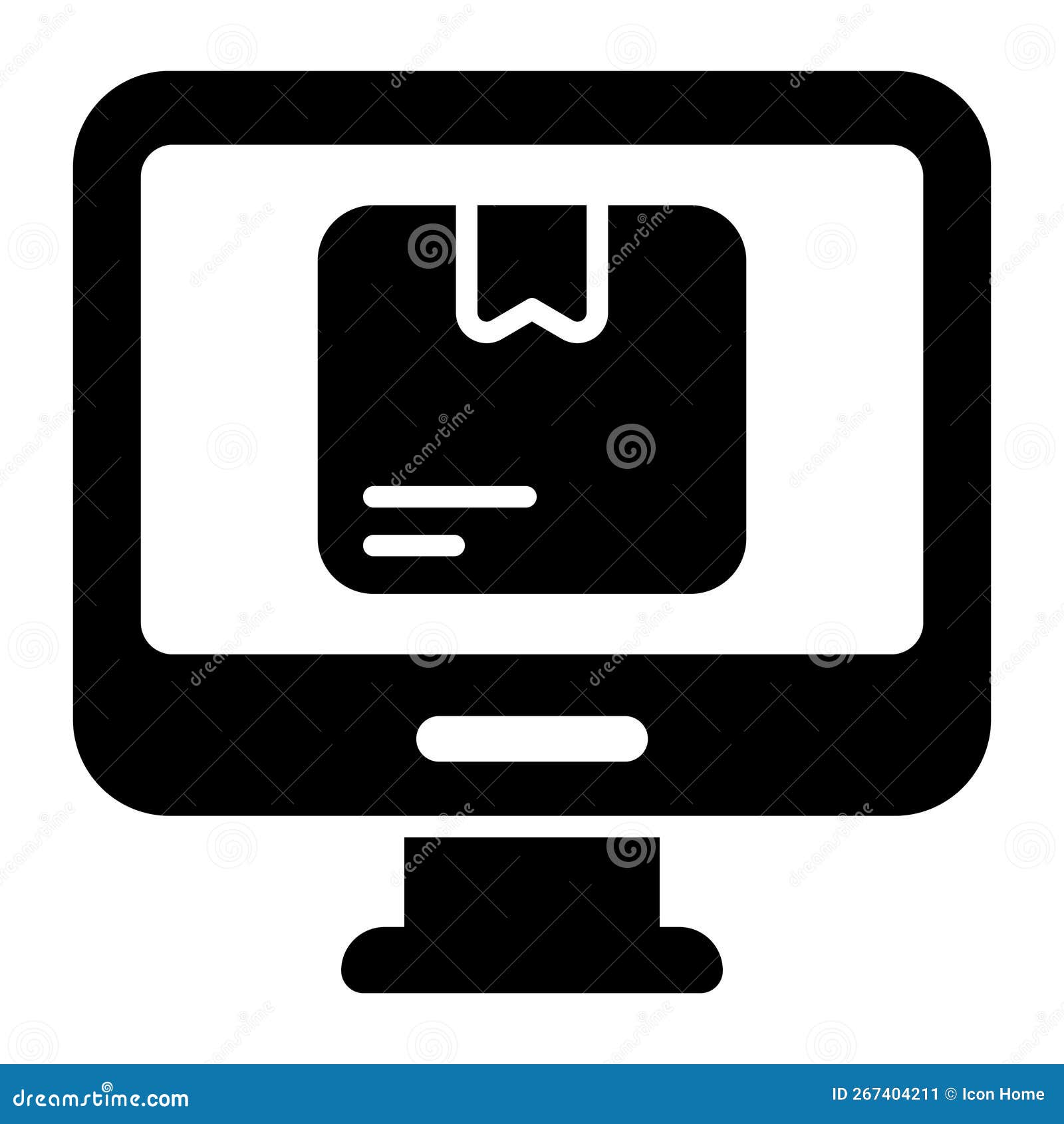 Online Order Booking Vector Icon for Premium Use Stock Vector ...
