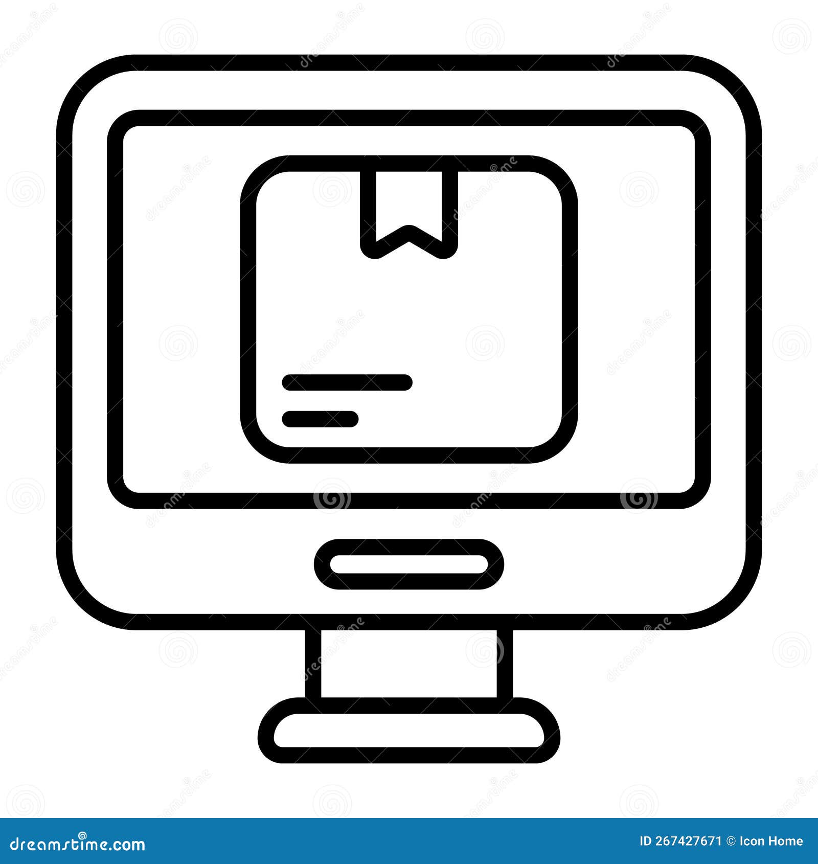 Online Order Booking Vector Icon for Premium Use Stock Vector ...