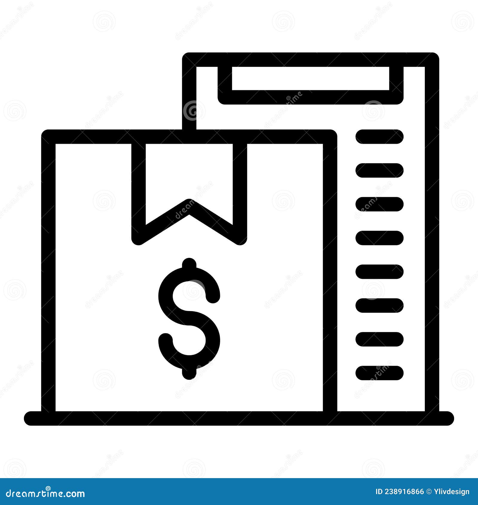 Online Order Icon Outline Vector. Fill Form Stock Illustration ...