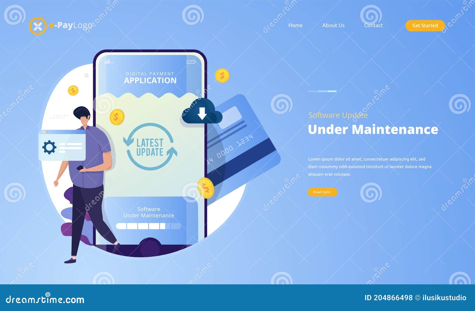 Online Payment ApplicationSoftware Update or Under Maintenance for ...