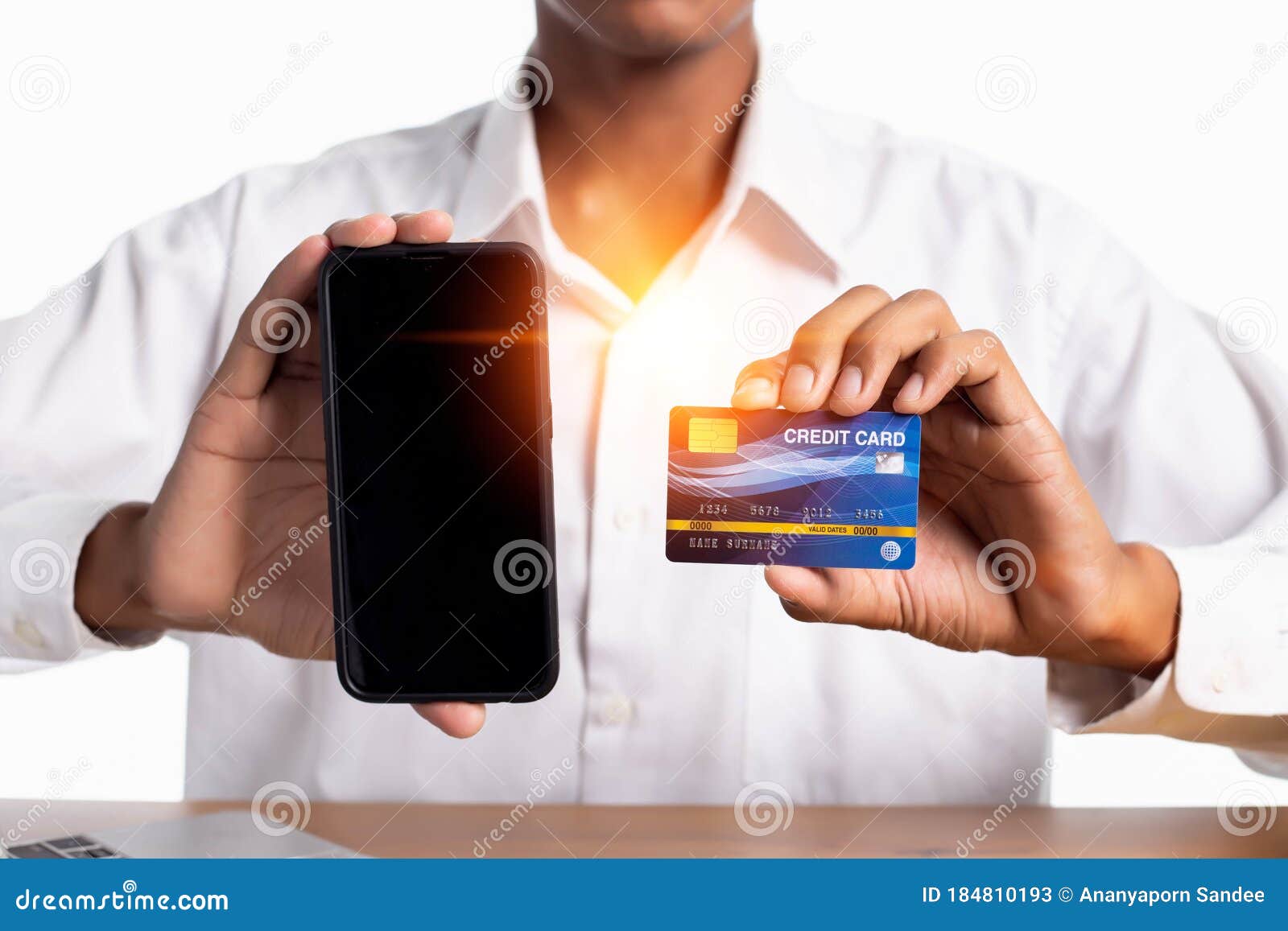 Online Payment and Shopping Concepts Stock Image - Image of making ...