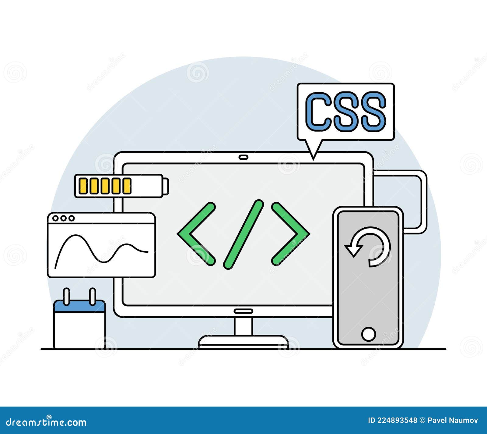 Software Programmer Typing Code Or Debugging Sitting At The Desk Working On Multiple Displays