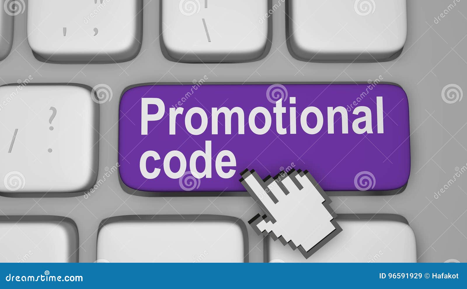 Online promotional code stock illustration. Illustration of isolated ...