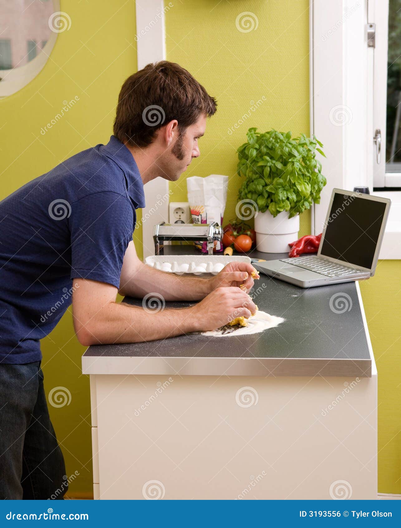 Online Recipe stock photo. Image of preparation, cooking - 3193556