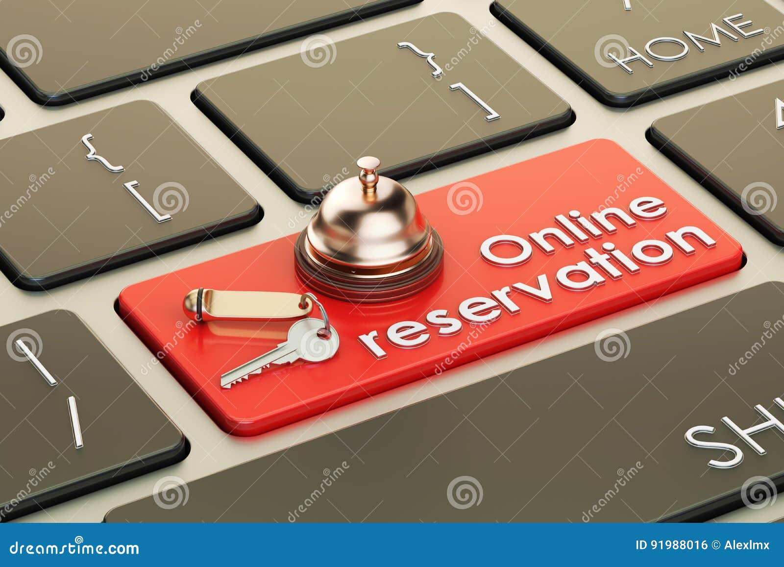 Reservation Button With Arrow Stock Photography | CartoonDealer.com ...