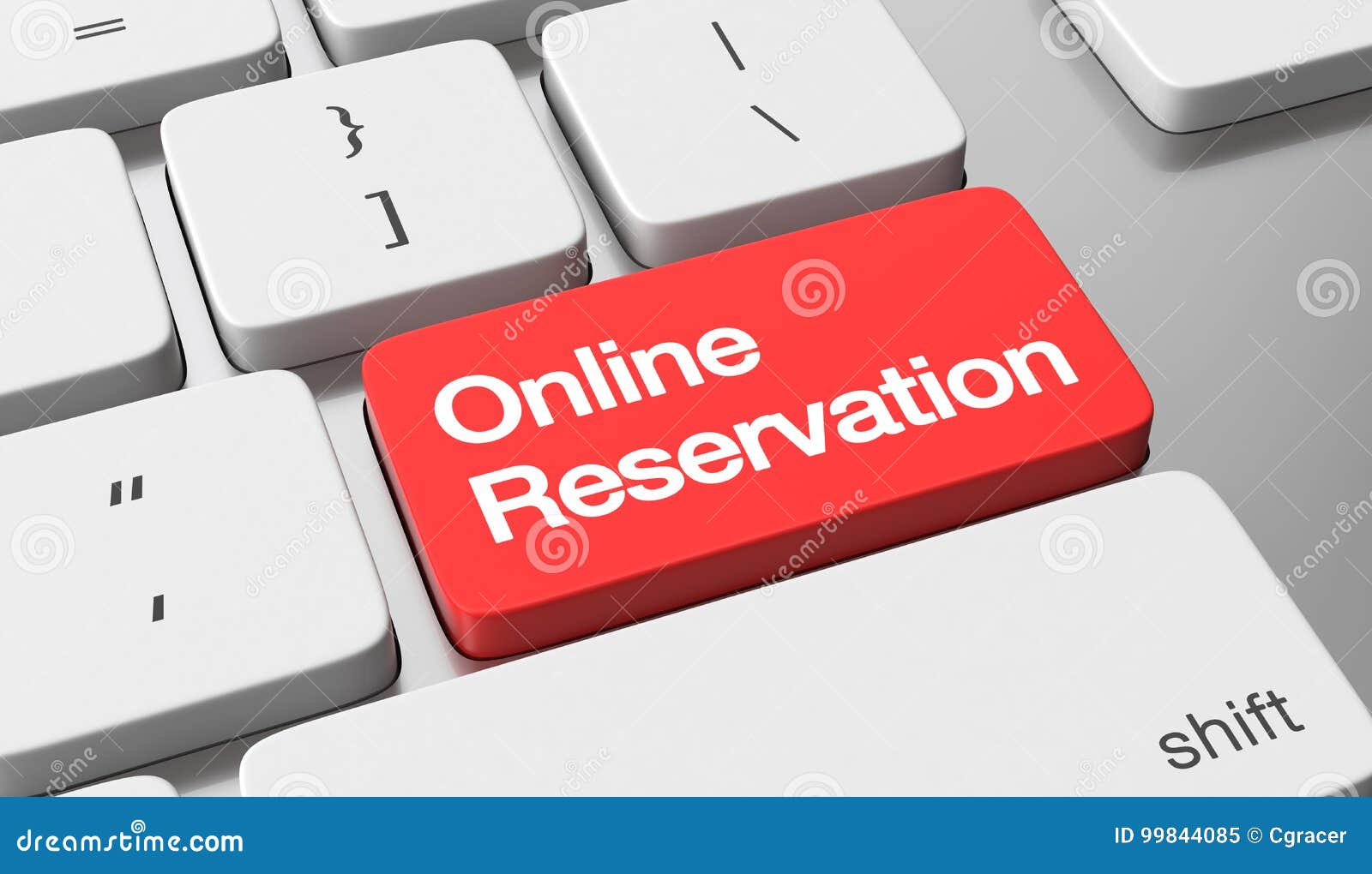 Online reservation stock illustration. Illustration of holiday - 99844085