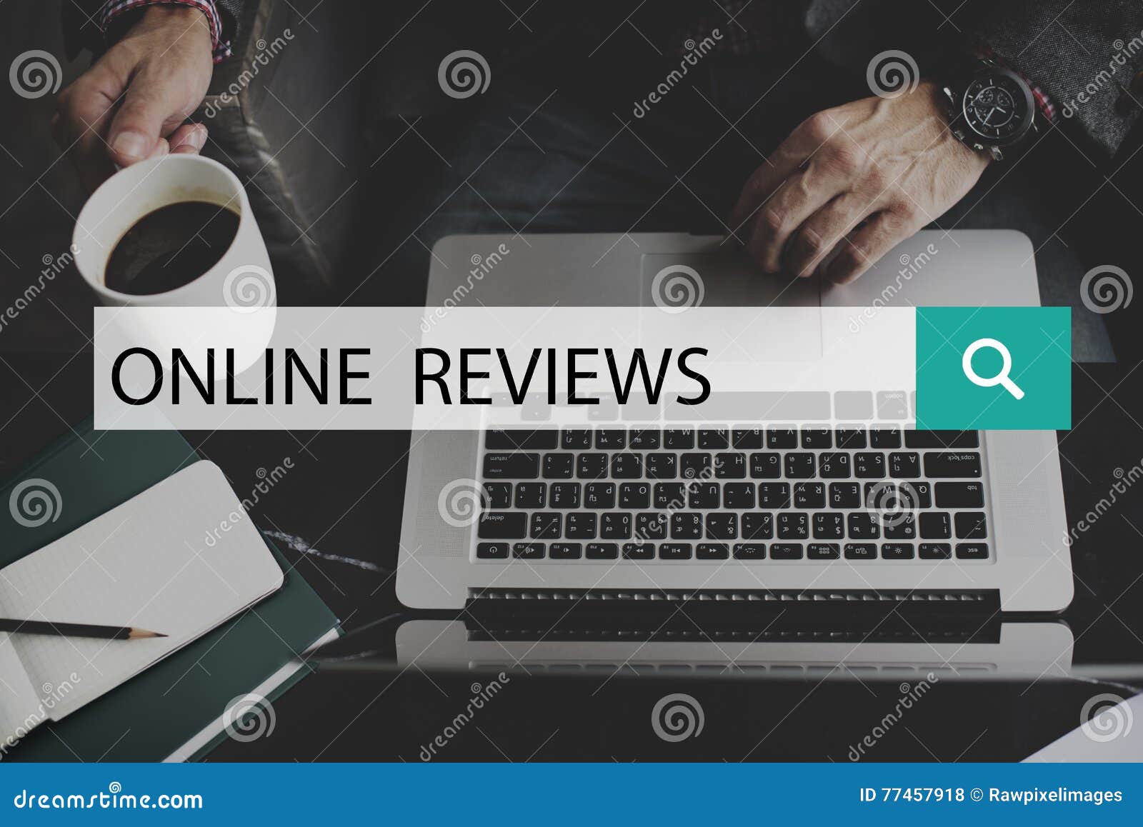 Online Reviews Evaluation Inspection Assessment Auditing Concept Stock ...