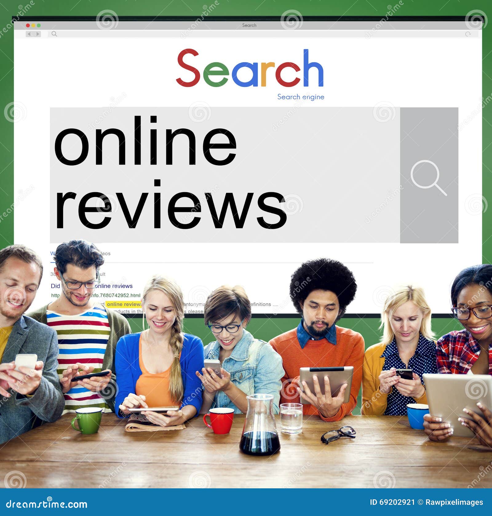Online Reviews Evaluation Time For Review Inspection Assessment Stock ...