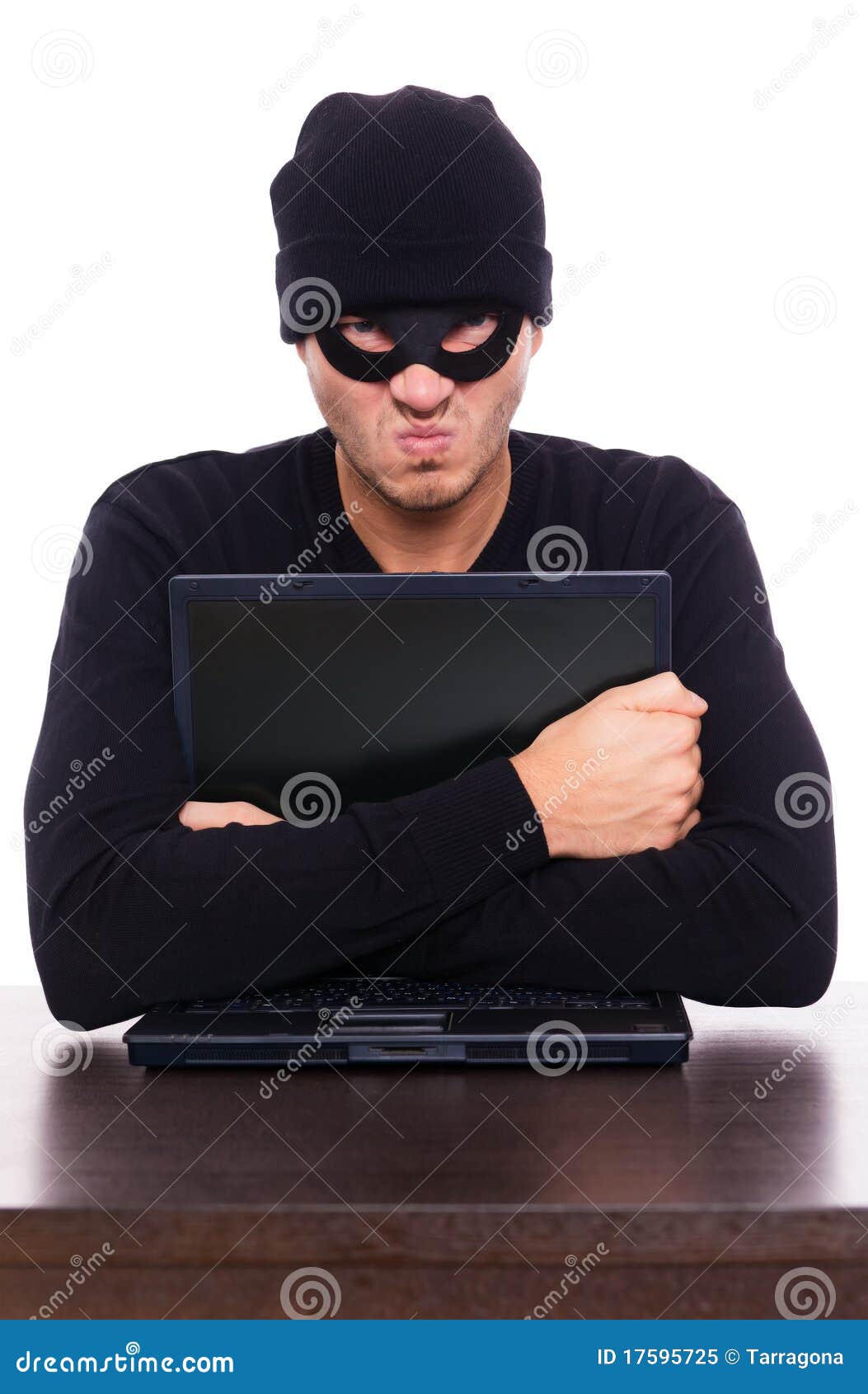 Online robber stock image. Image of illegal, banking - 17595725