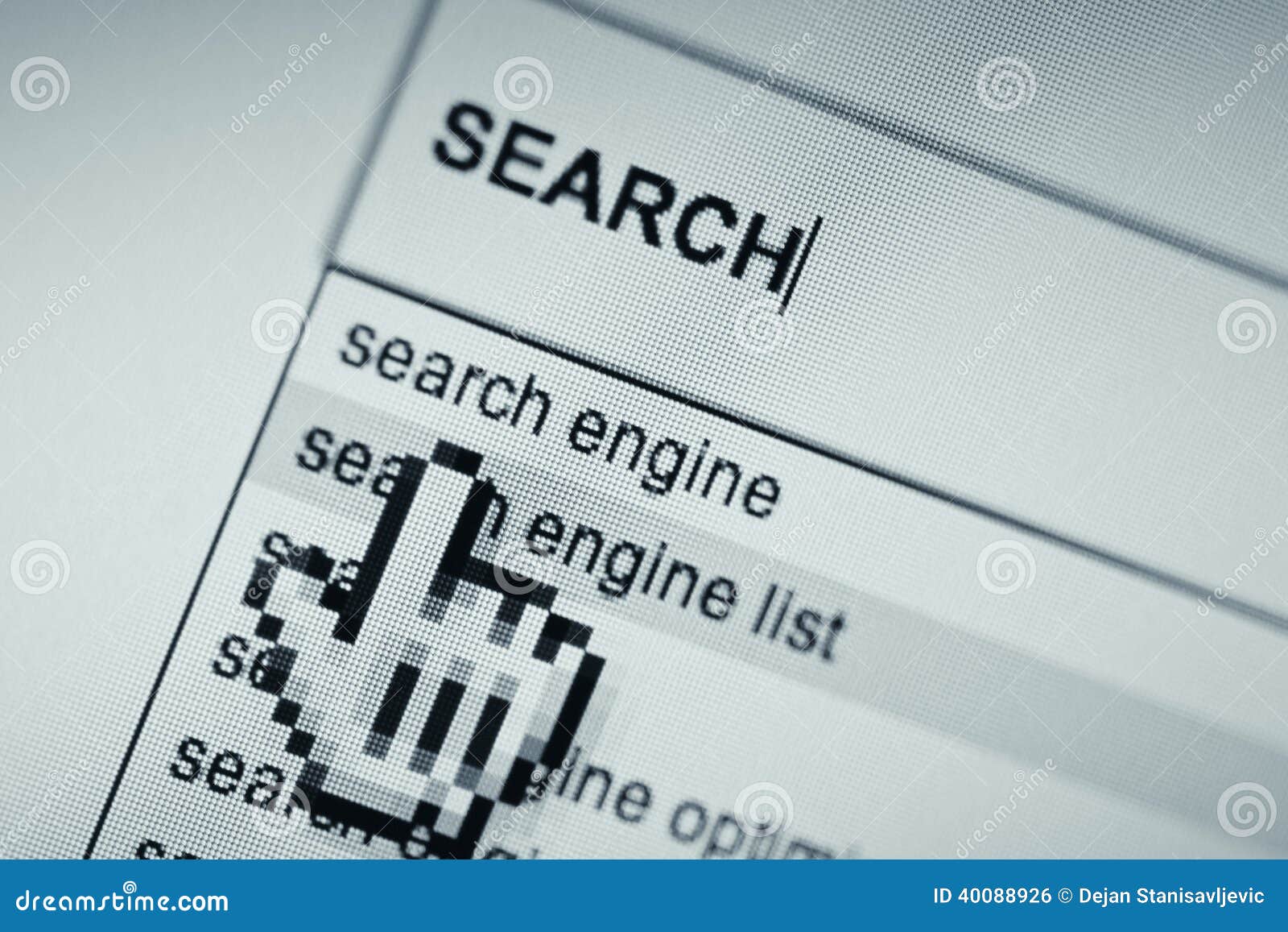 Online search engine page stock photo. Image of internet - 40088926
