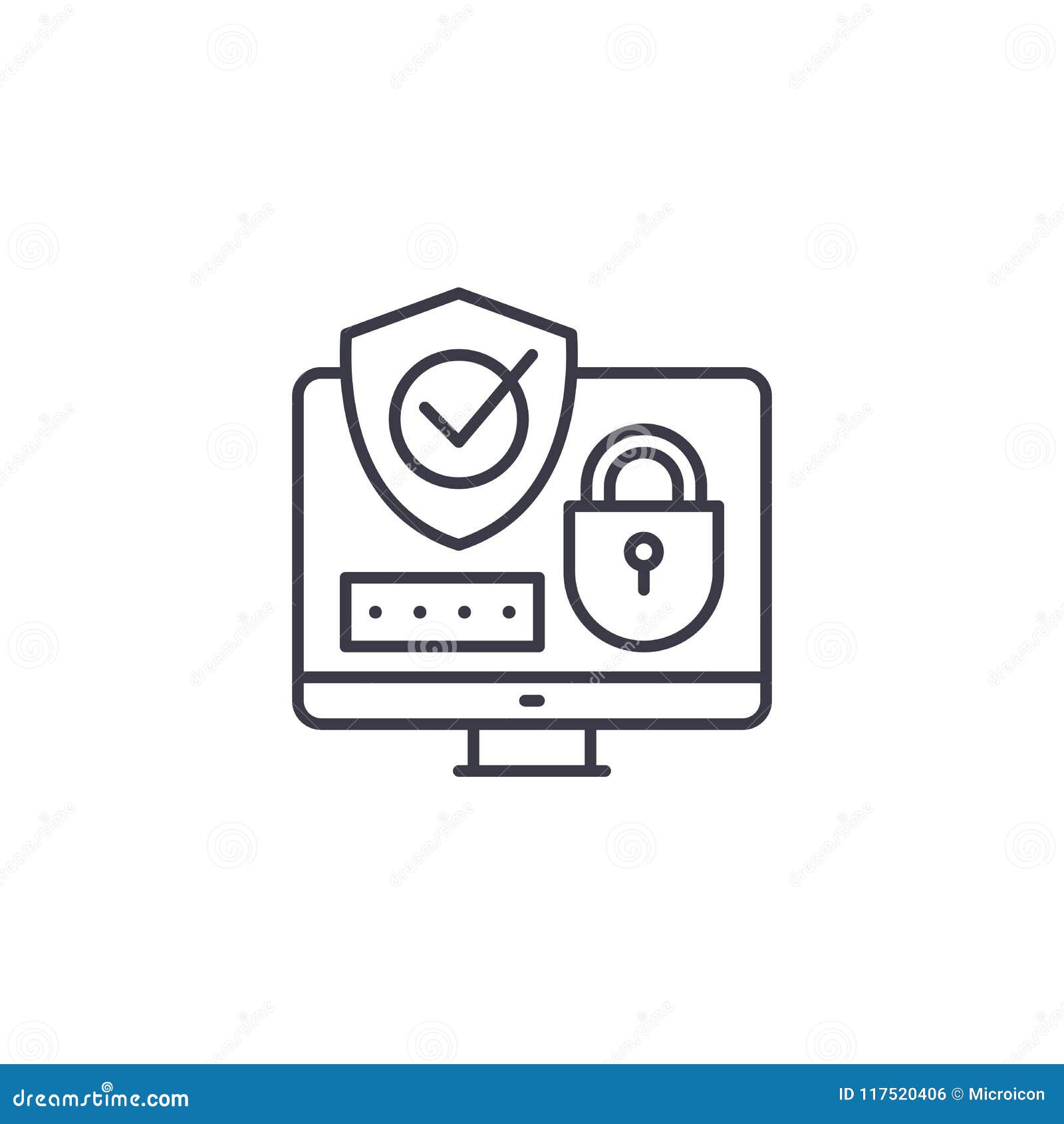 Online Security Icon Stock Illustrations – 82,896 Online Security Icon ...
