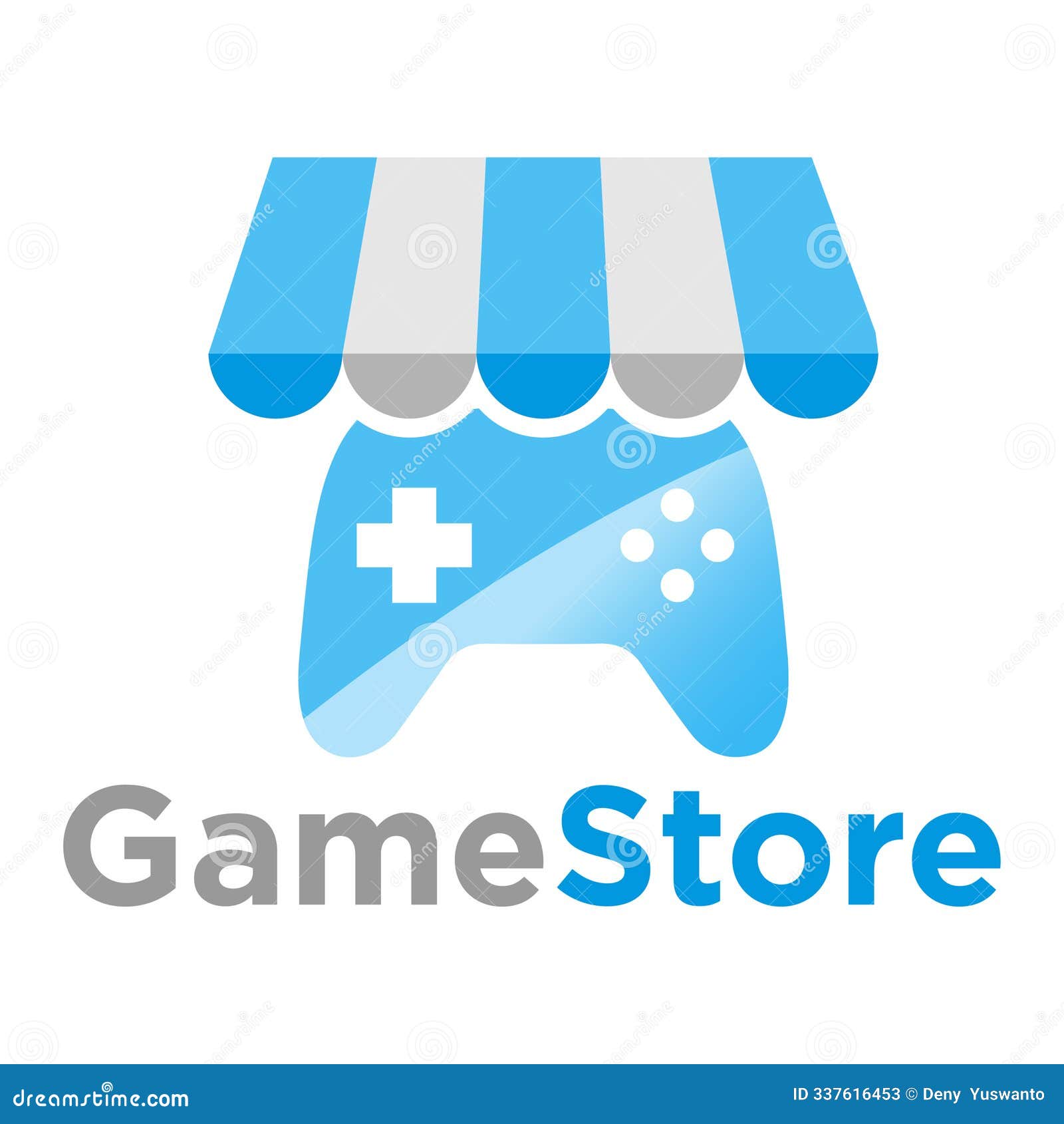 Online Shop, E-commers Logo Design Template Stock Illustration ...