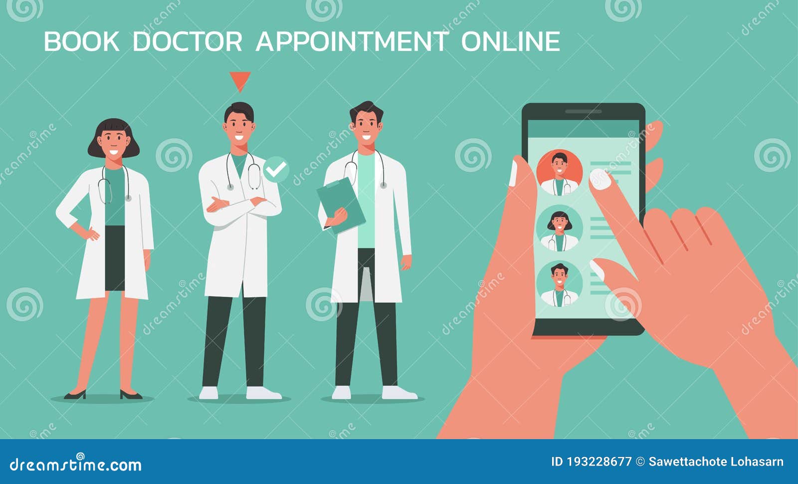 Book Appointment Web Interface Button Clicked With Mouse, Orange Color ...