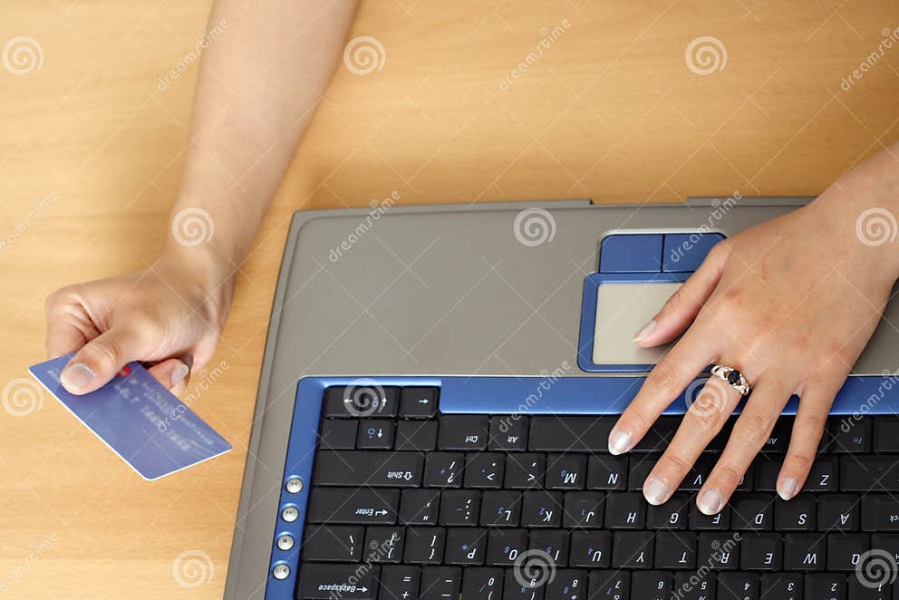 Online shopping stock image. Image of purchase, spending - 945119