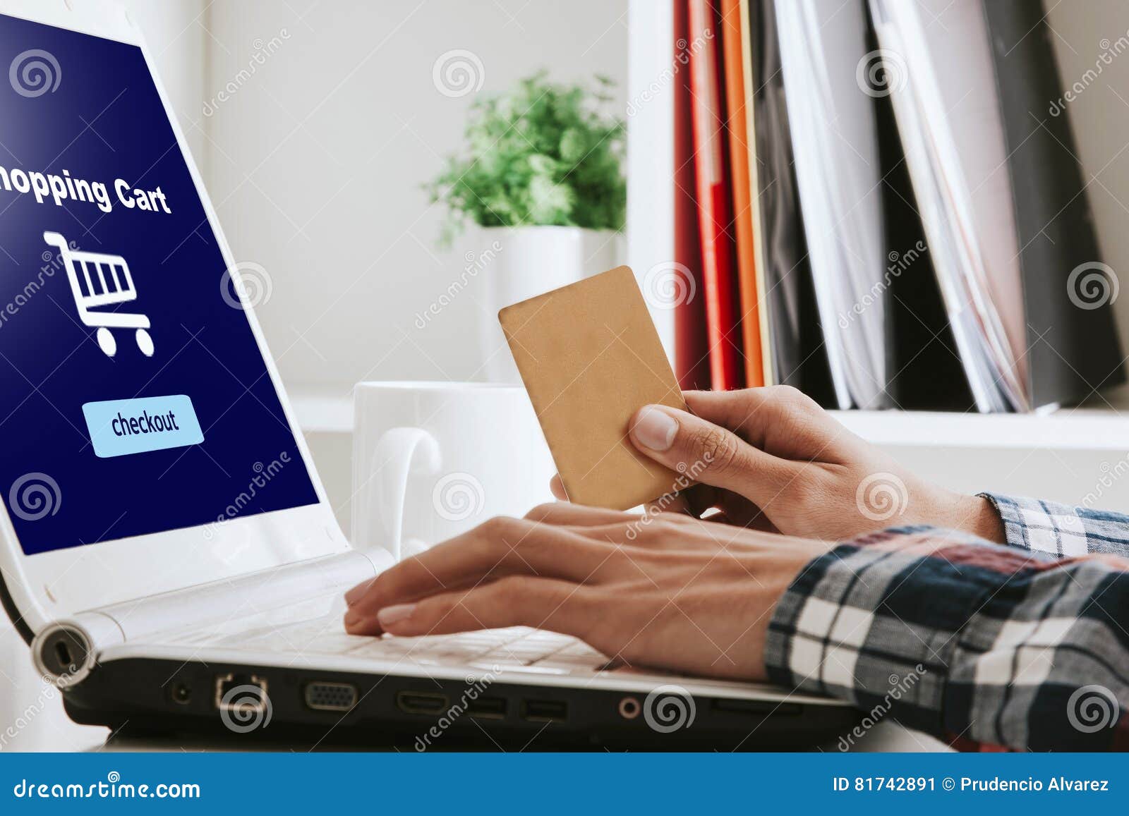 Online shopping banking stock image. Image of computer - 81742891