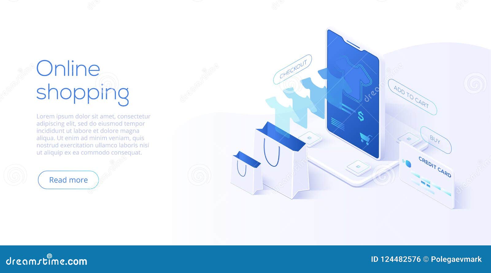 E-commerce Isometric Flowchart Vector Illustration | CartoonDealer.com ...