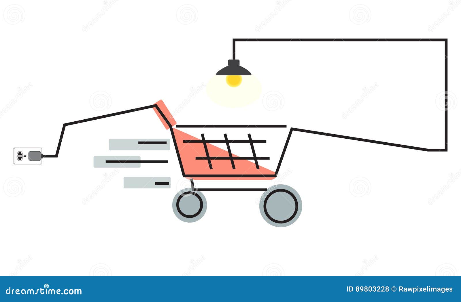 Online Shopping Online Payment Concept Stock Illustration ...